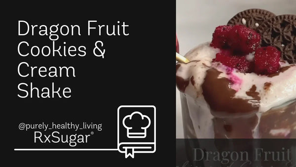Dragon Fruit Cookies & Cream Shake by @purely_healthy_living on Instag ...