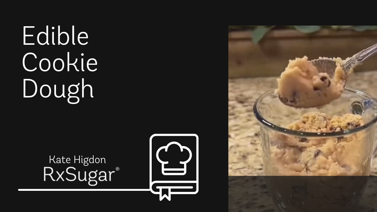 Kate Higdon Edible Cookie Dough ft. RxSugar Maple Syrup - RxSugar®