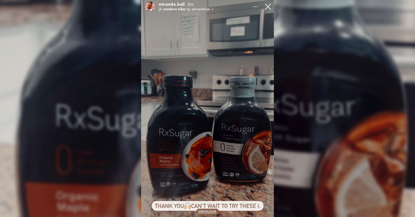 Miranda Ball Loving Her New RxSugar Package - RxSugar®