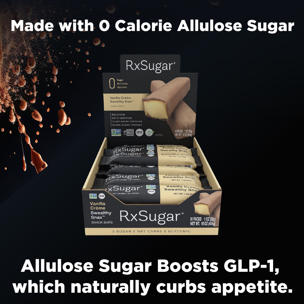 RxSugar® The World’s Best Tasting Zero Calorie Allulose Sugar