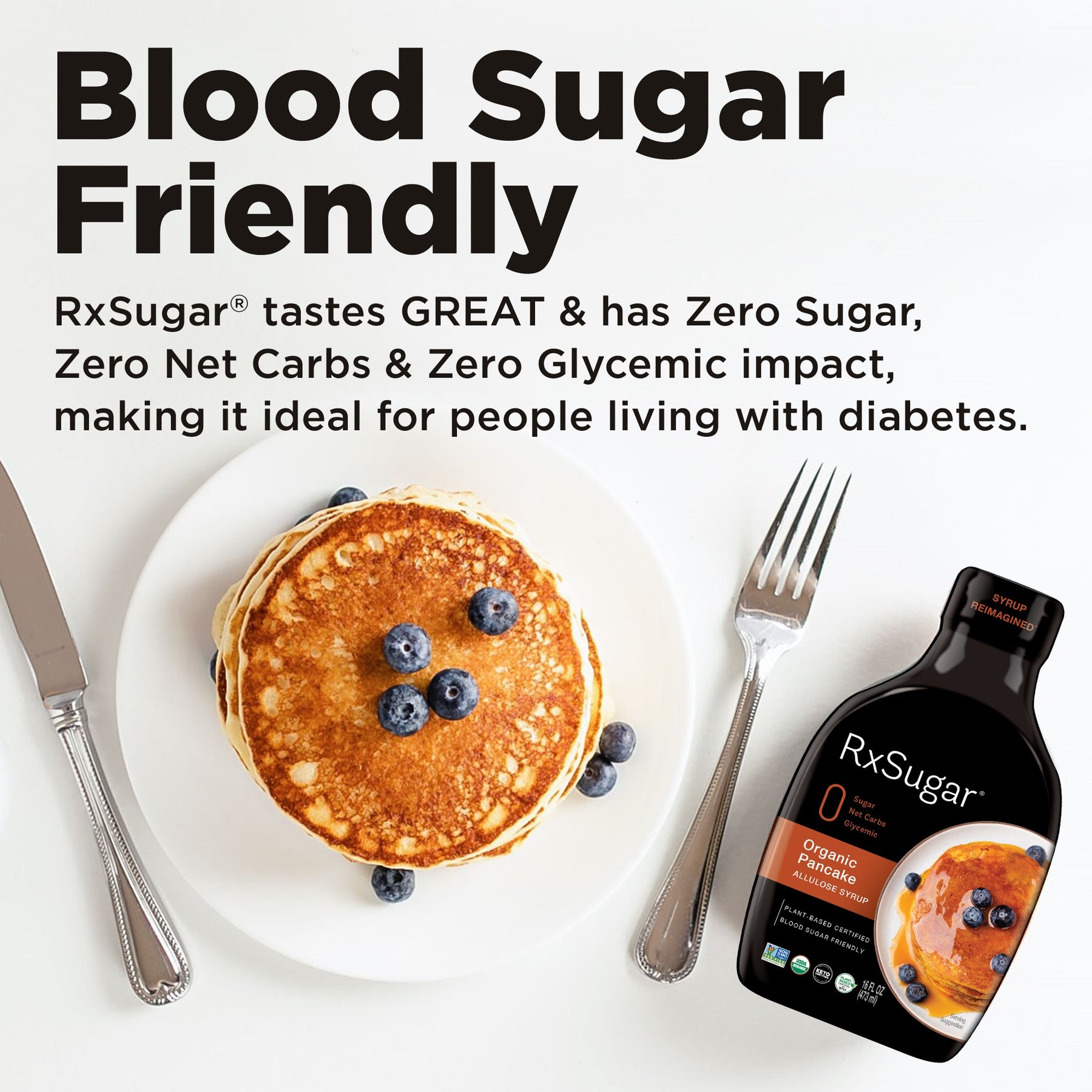 Organic Pancake Syrup - RxSugar®