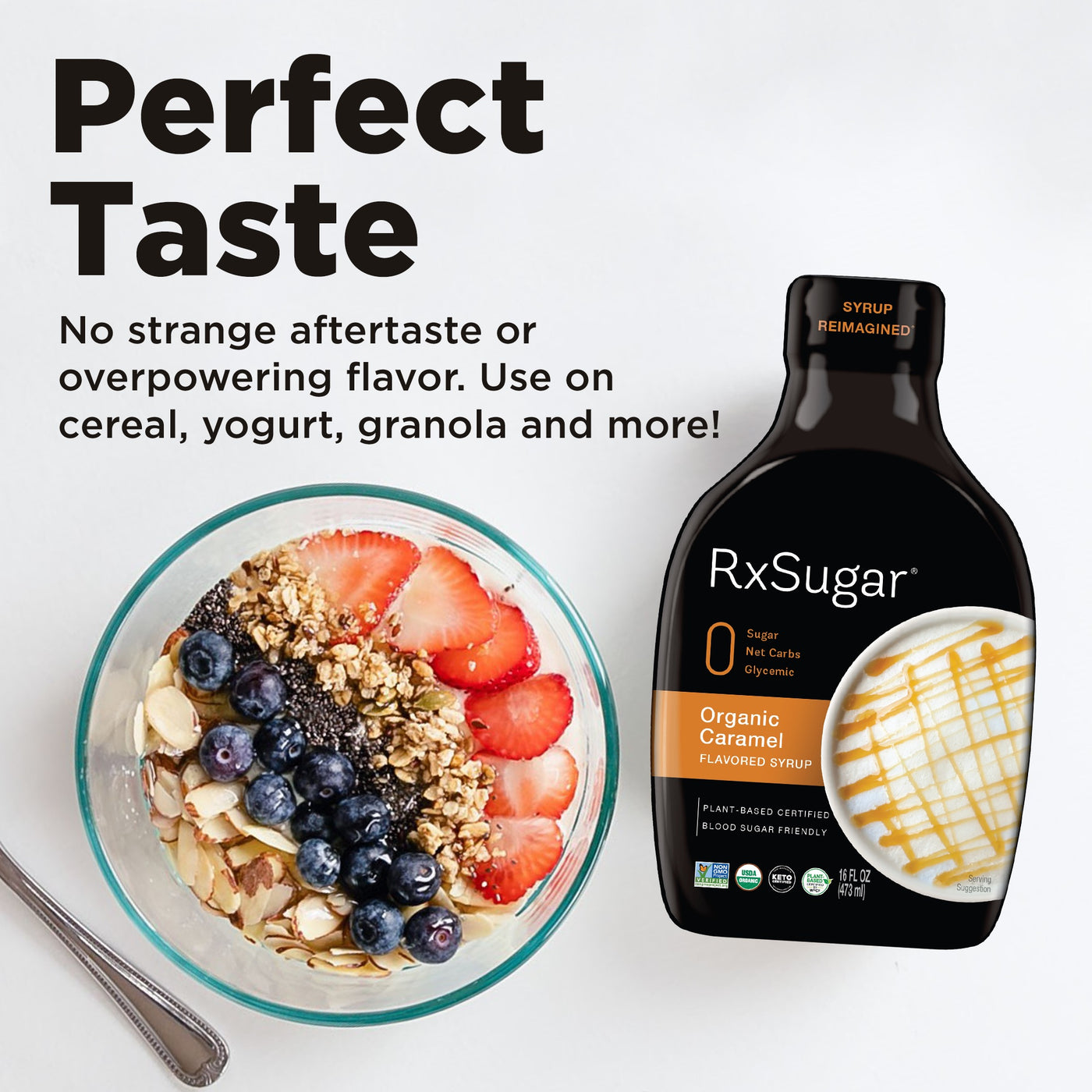 Organic Caramel Syrup | RxSugar - RxSugar®