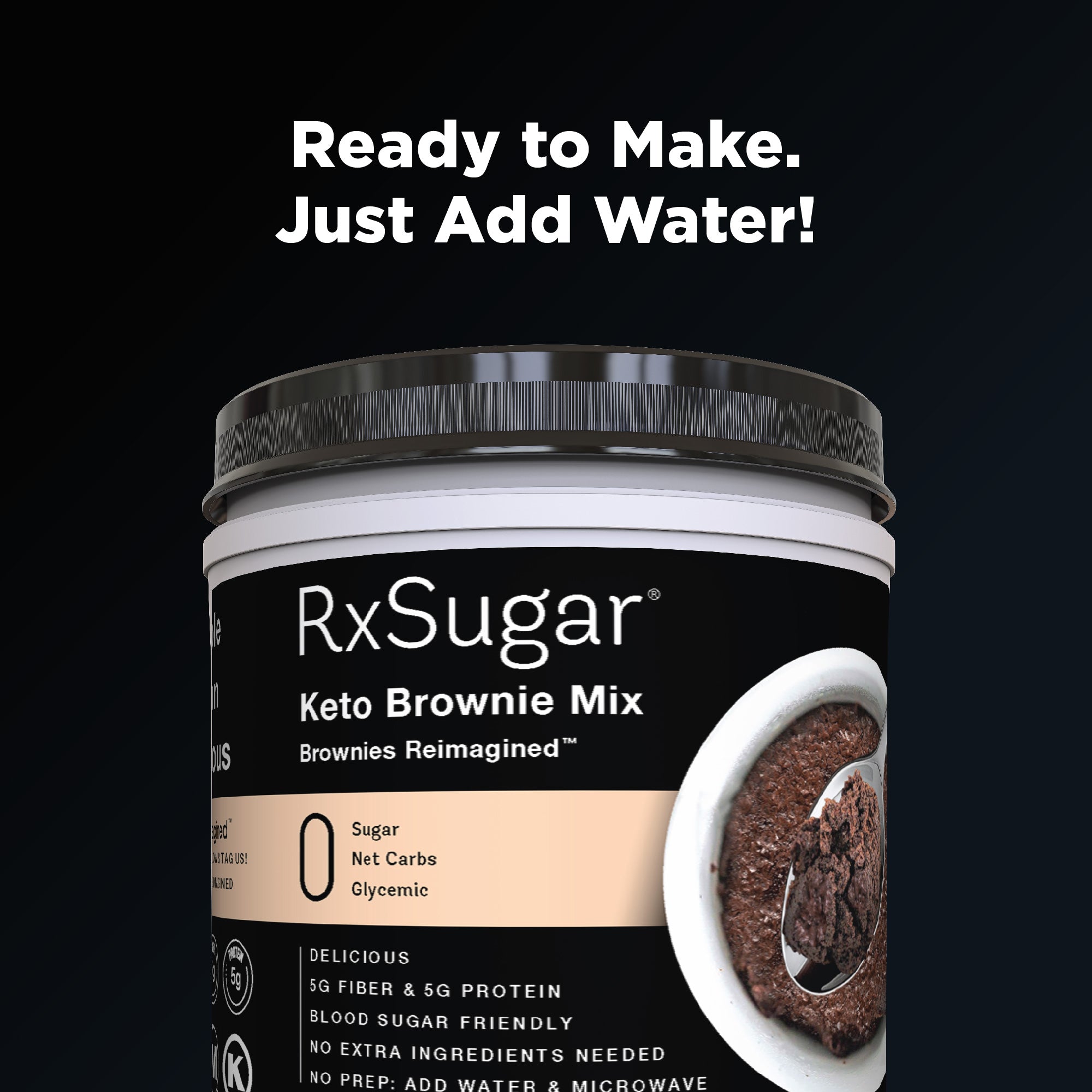 RxSugar Instant Brownie Mix - RxSugar®