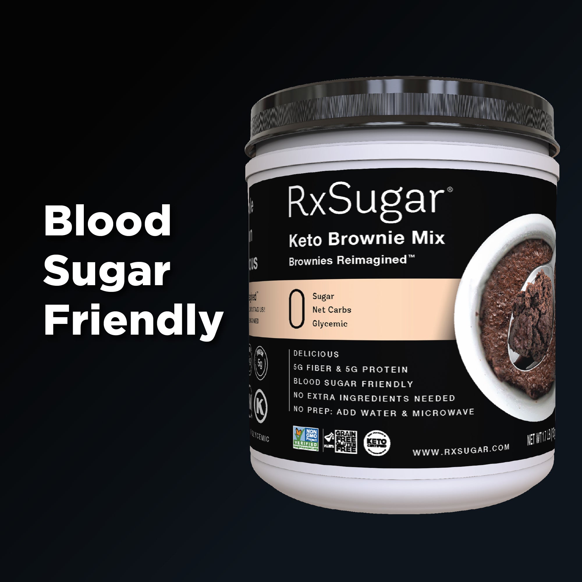 RxSugar Instant Brownie Mix - RxSugar®