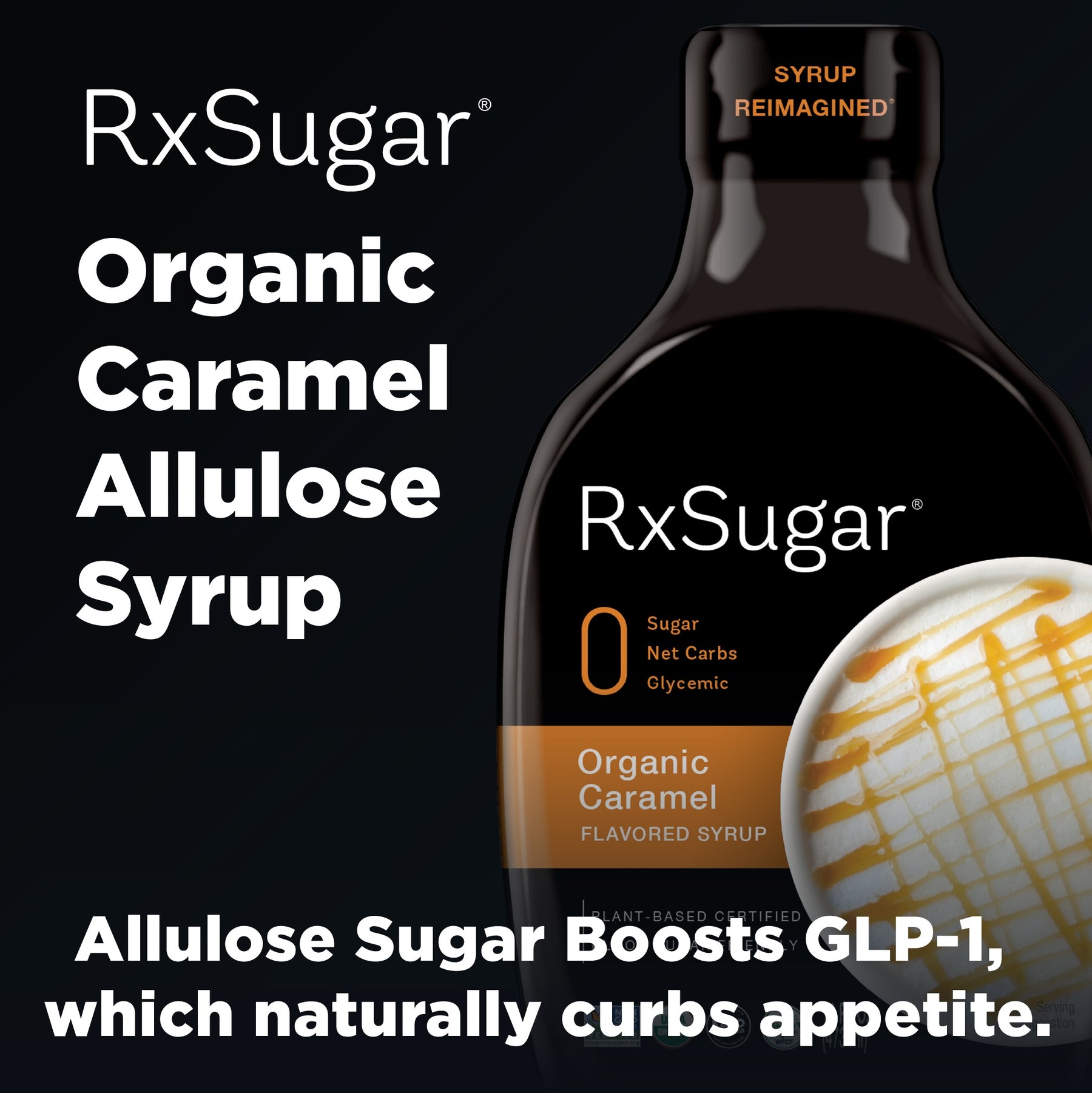 Organic Caramel Syrup | RxSugar - RxSugar®