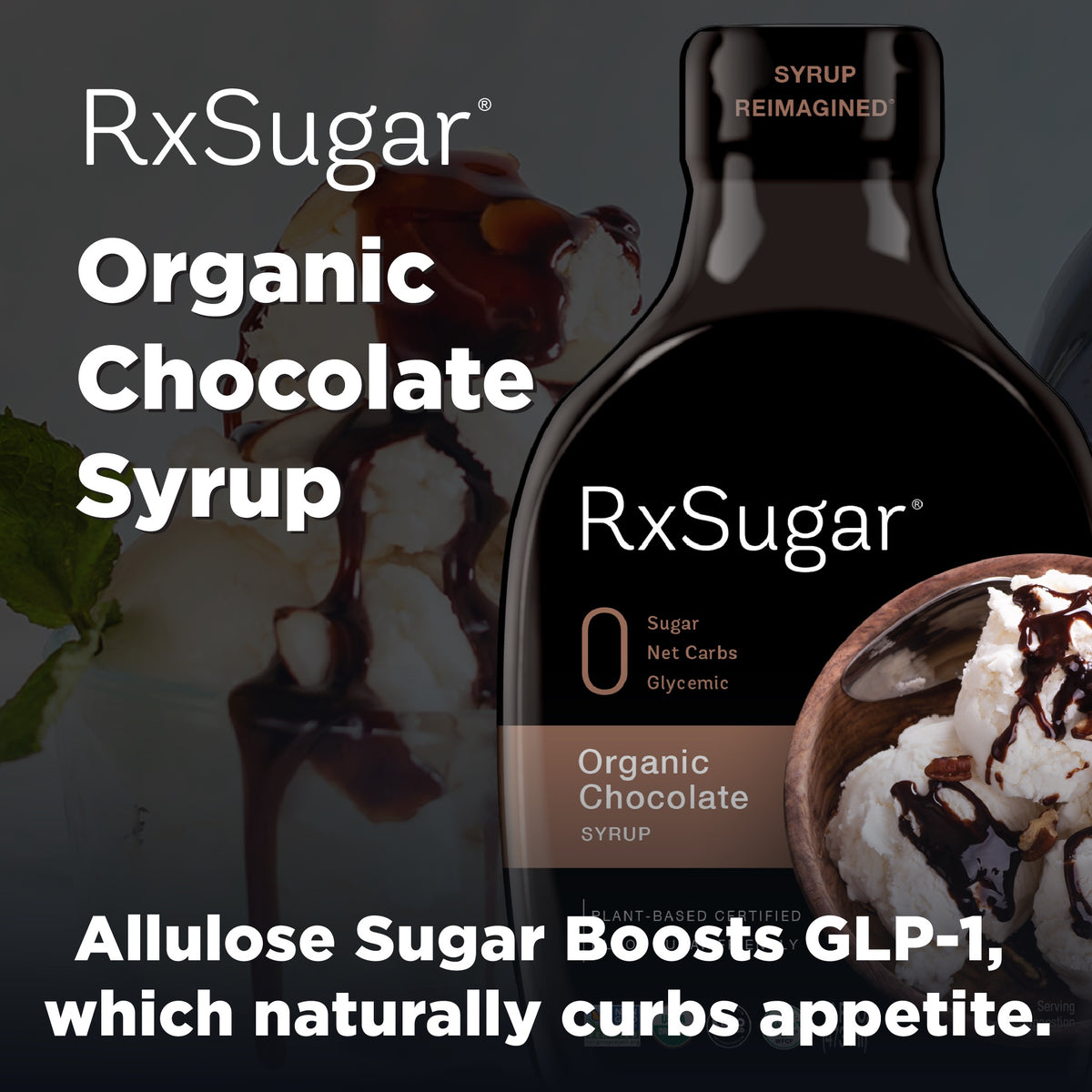 Organic Chocolate Syrup | RxSugar - RxSugar®