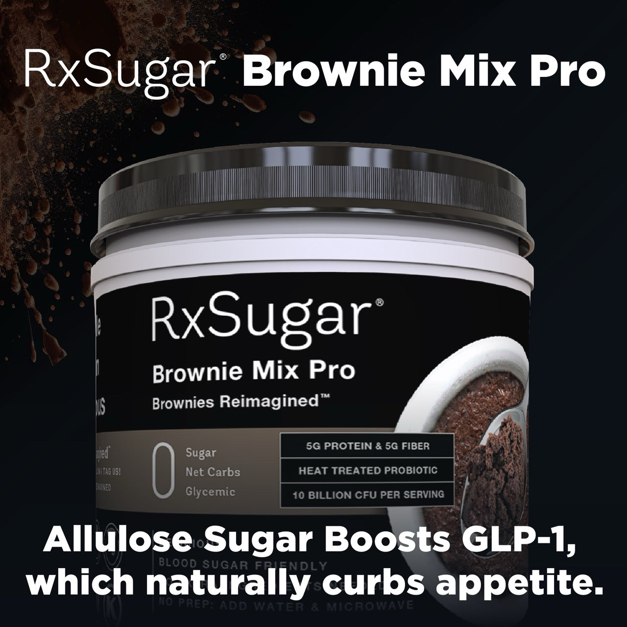 RxSugar® The World’s Best Tasting Zero Calorie Allulose Sugar