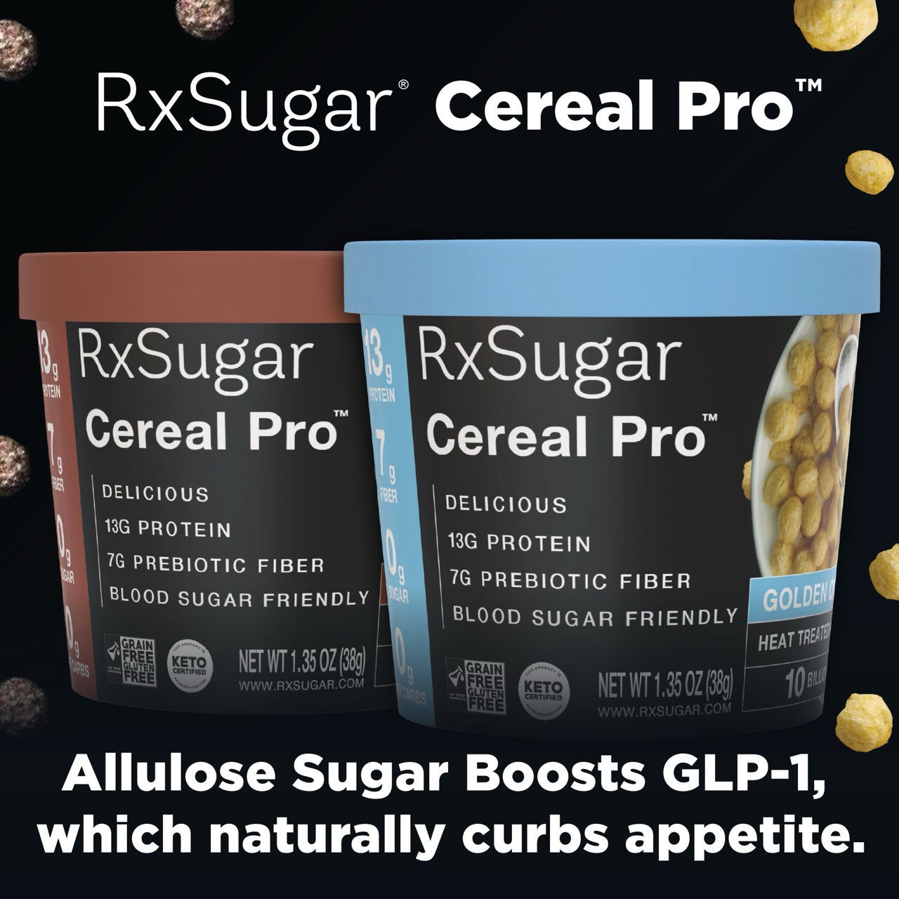 RxSugar® The World’s Best Tasting Zero Calorie Allulose Sugar